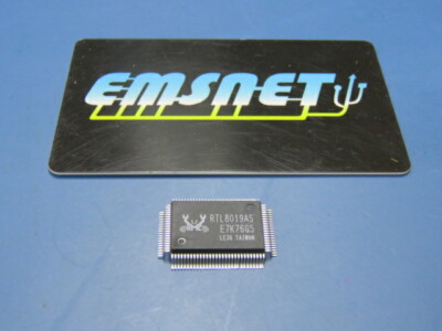 REALTEK RTL8019AS-LF Qty of 1 per Lot IC LAN NODE CONTROLLER QFP 100PIN ...