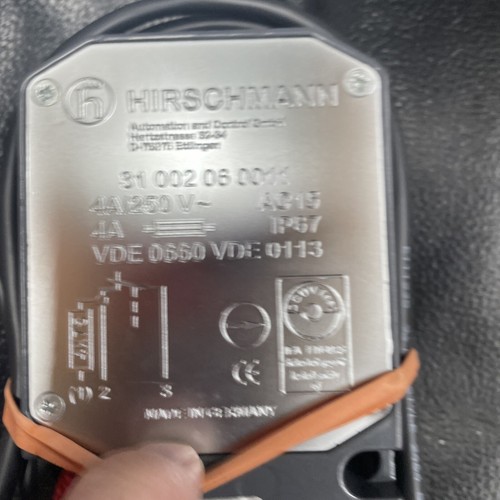 Hirschmann A2b Anti Two Block Switch 31002060011 for sale online | eBay