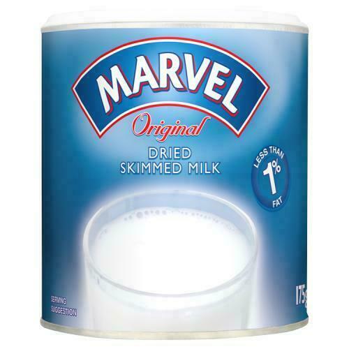 Marvel Original Dried Skimmed Milk Powder 175g (Pack of 3) Free ...