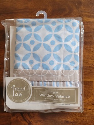 Trend Lab Window Valance Logan 56x15" NEW | eBay