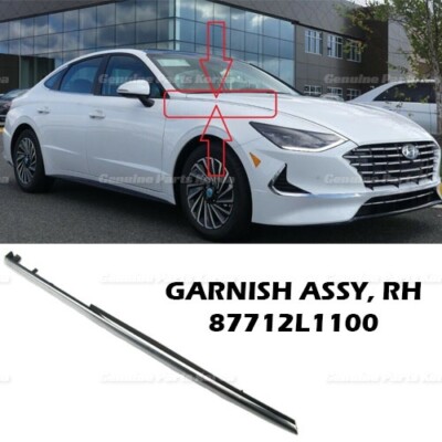⭐Genuine⭐ Fender Chrome Molding Garnish RH 87712L1100 for Hyundai ...
