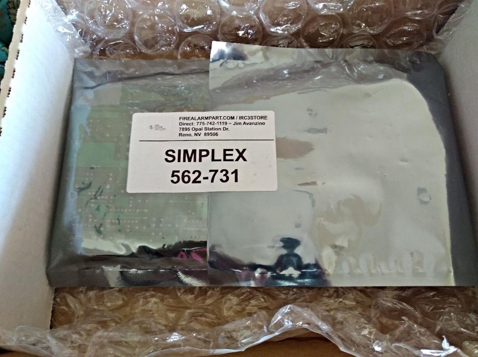 SIMPLEX 562-731 8 POINT MONITOR BOARD (FREE SHIPPING, 1 YEAR PROTECTION ...