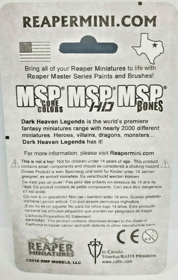 PUG KRAMPUS Reaper Miniatures Holiday Themed REM01460 | eBay