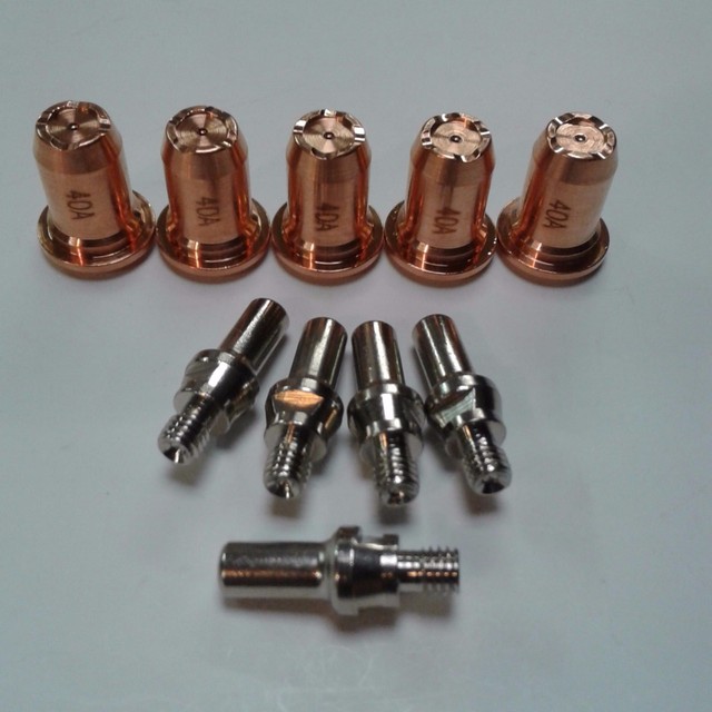 10pc Tecmo Drag Tip Set for Forney 700p Plasma Cutter With The Ipt40 ...