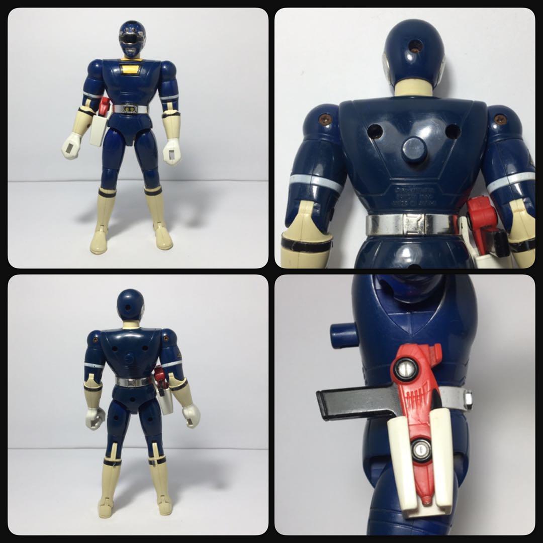 Power Rangers TURBO Carranger Action Figure Green Blue set BANDAI Japan ...