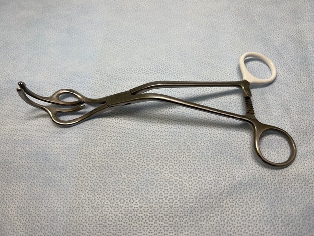 Pilling 35-3584 Lemol Strong Aorta Clamp Curved DeBakey Jaw Angled ...