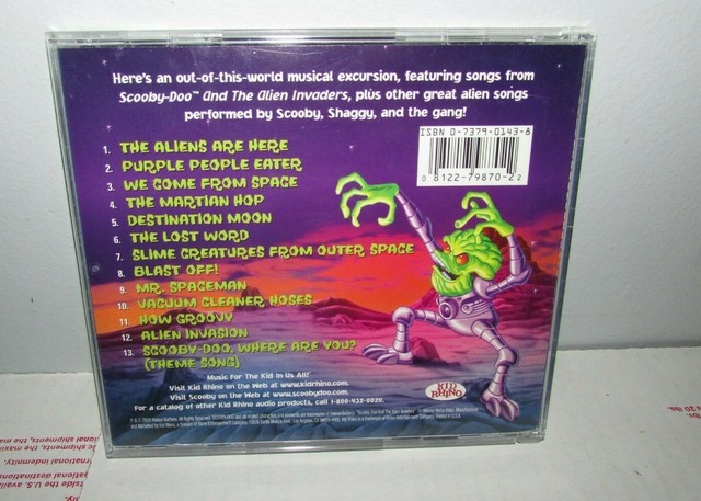 Scooby-Doo and the Alien Invaders by Original Soundtrack (CD, Sep-2000 ...