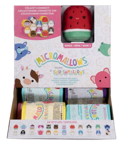 Squishmallows Micromallows 2.5" Blind Plush Series 2 - PACK OF 12 | eBay UK