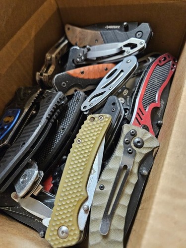 Lot of 25 TSA Pocket Knives Some Brands and Generic | eBay