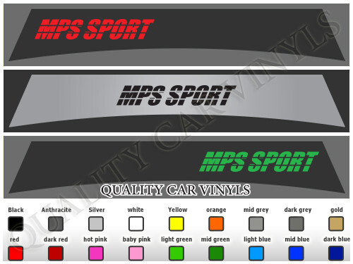 Mazda mps sunstrip sun visor 2 3 6 rx8 mx5 miata graphic decals ...
