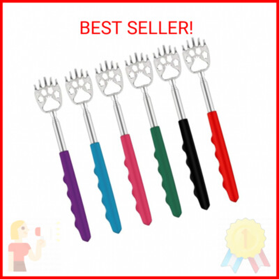 6 Pack Telescoping Back Scratcher - Bear Claw Back Scratchers ...