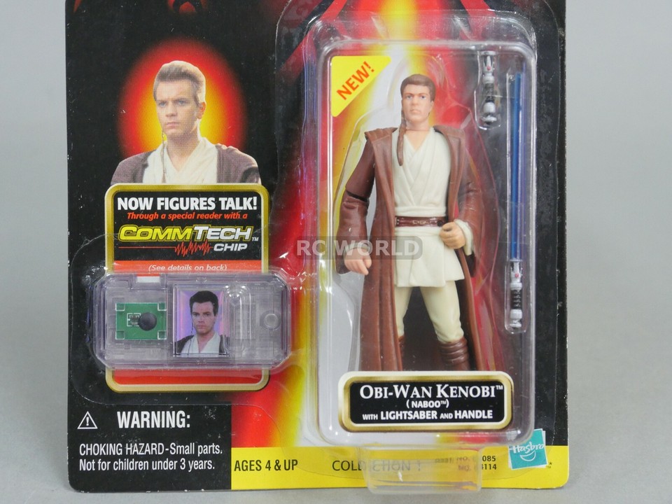 Star Wars CommTech Chip OBI WAN KENOBI Action Figure #zd | eBay