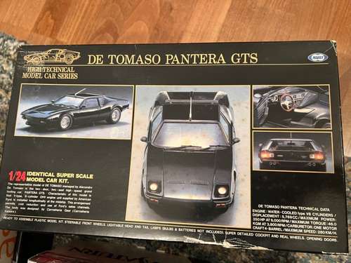 De Tomaso Pantera GTS 1:24 plastic kit Marui | eBay