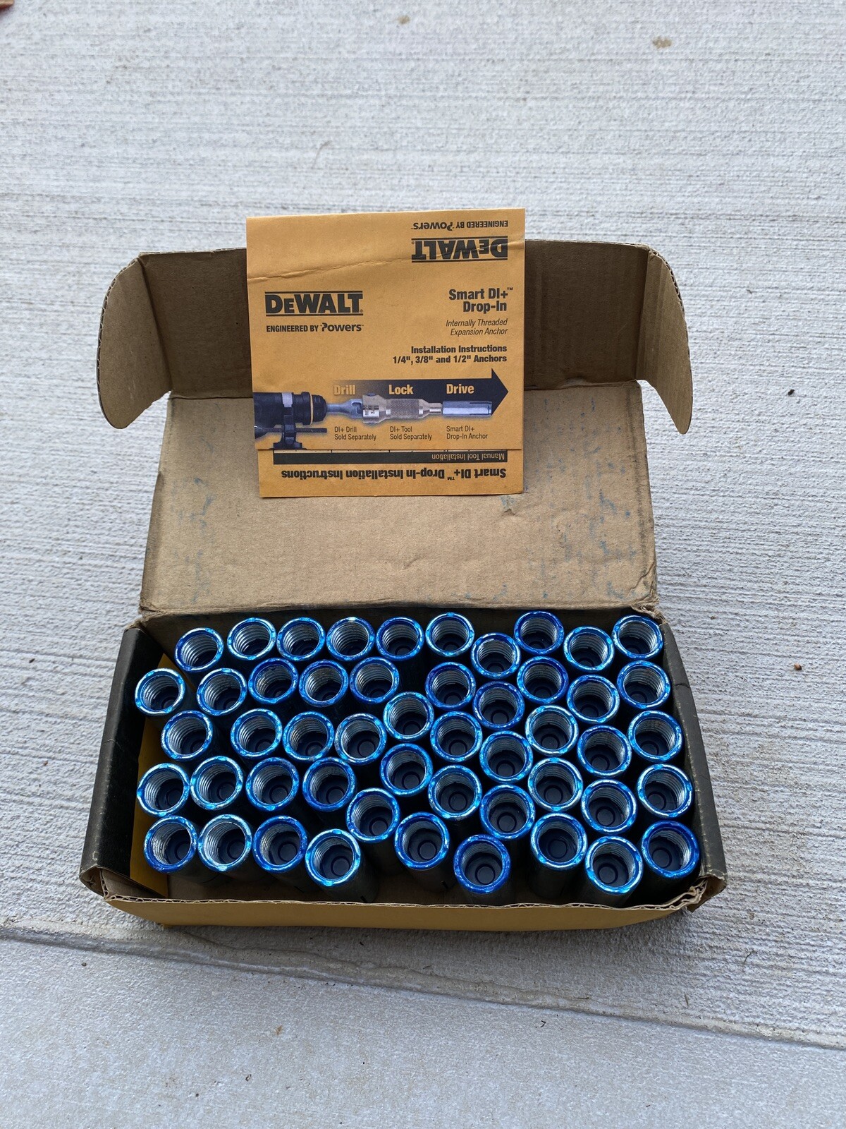 DeWalt Smart DI Drop in Anchor 50 1/2" 6306SD NR - NEW | eBay