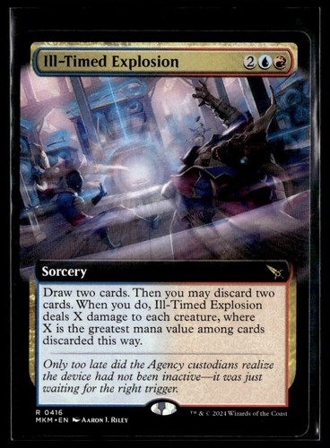 2024 MTG MKM Ill-Timed Explosion R #416 | eBay