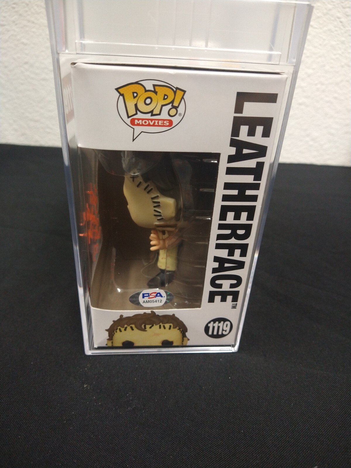 Autograph SIGNED Texas Chainsaw Massacre FUNKO POP Leatherface PSA ...