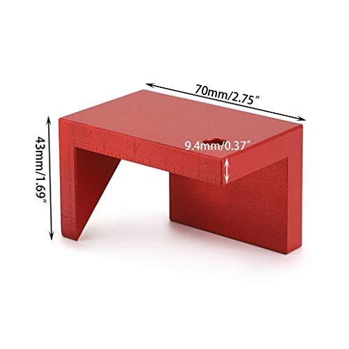 45 Degree Angle Marker Aluminum Alloy Pen Center Finder with Inch Scale ...