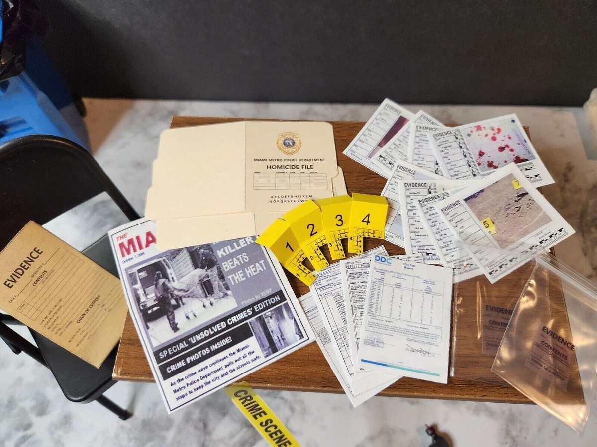 Dexter Miami Metro Forensics Box