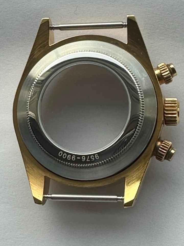 Chronograph watch case ST1901 ST1902 ST1903 TY2903 TY2902 TY2901 24K ...