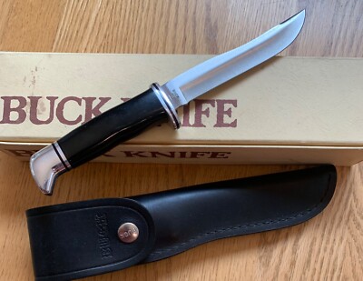 VINTAGE PRE DATE CODE BUCK 105 PATHFINDER KNIFE LIGHTLY USED IN BOX | eBay