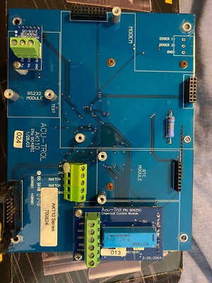 Pentair AcuTrol AK110 Chemistry Controller Motherboard and Display ...