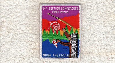 M4 32 BSA OA Scouts SECTION S-4 1993 CONFERENCE POCKET PATCH - FLORIDA ...