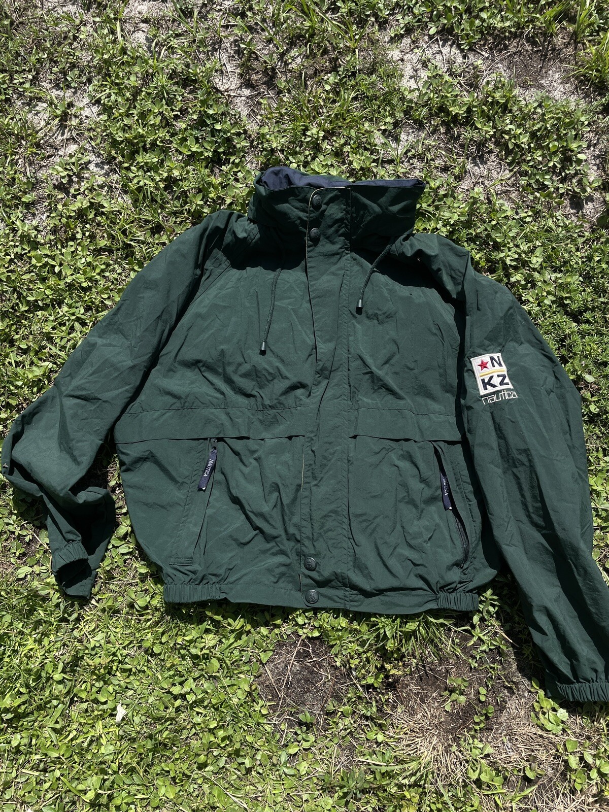 Vintage nautica windbreaker jacket - Gem