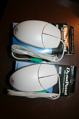 Vintage Dyna Point High Precision Mouse 2PACK NEW in BOX FREE SHIPPING ...