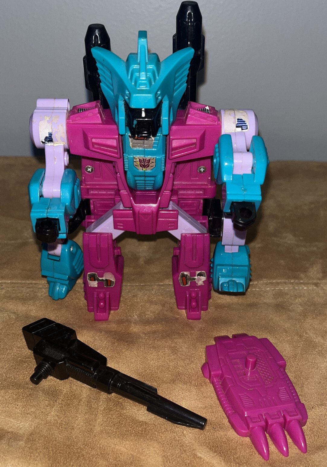 Vintage 1988 Transformers G1 Seacons (Piranacon): Snaptrap Incomplete ...