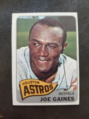JOE GAINES 1965 TOPPS BASEBALL CARD #594 HOUSTON ASTROS | eBay
