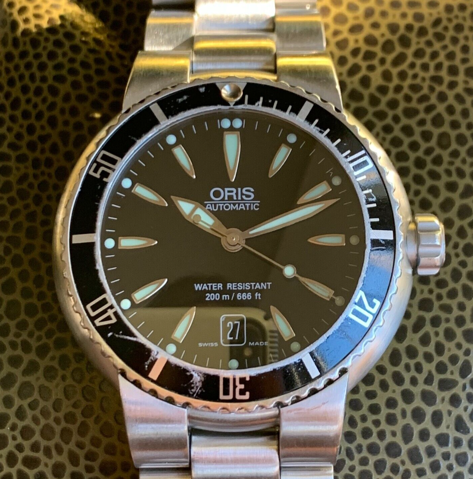 ORIS Aquis Ref. 7533 Automatic 44mmStainless Steel Divers Wristwatch ...