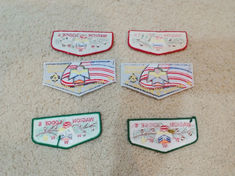 Lodge 006 Wagion Westmoreland Fayette OA Flap Order of the Arrow Boy Scouts BSA | eBay