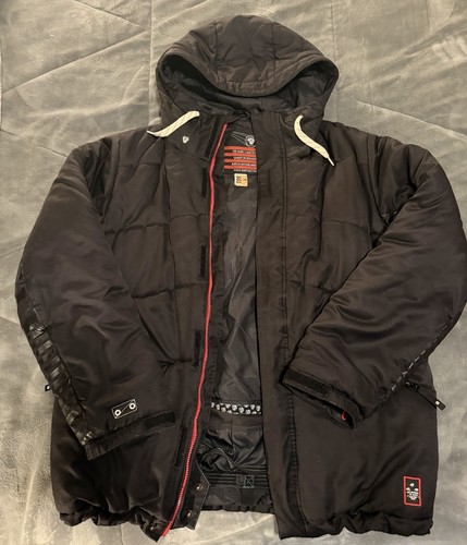 Burton Shaun White Black Medium Snowboard Puffer Down Jacket Vintage | eBay