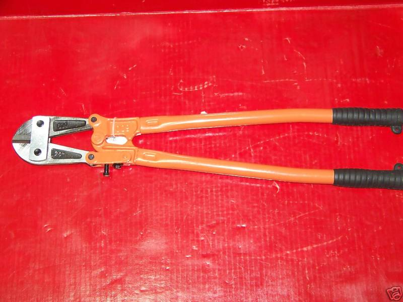 30" BOLT CUTTER 30" inch Shears HD Jaw Blades For Chain Wire Fence ...