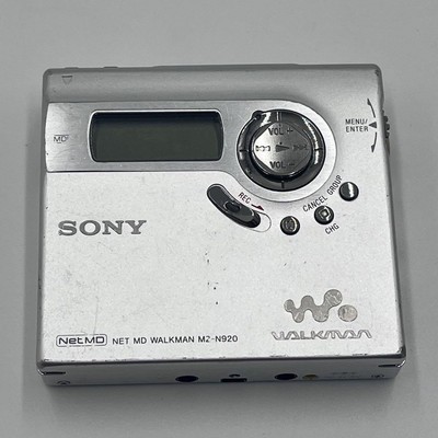 Sony MZ-N920 Net MD Walkman Silver | eBay