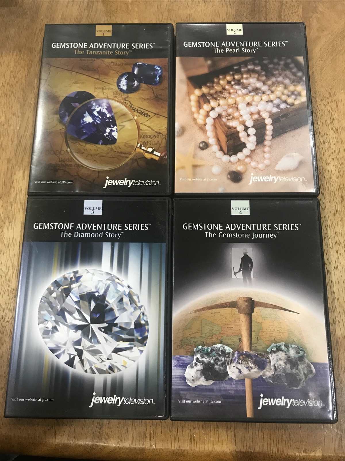 Gemstone Adventures Series Volume 1 To 4 tanzanite/Pearl/Diamond ...