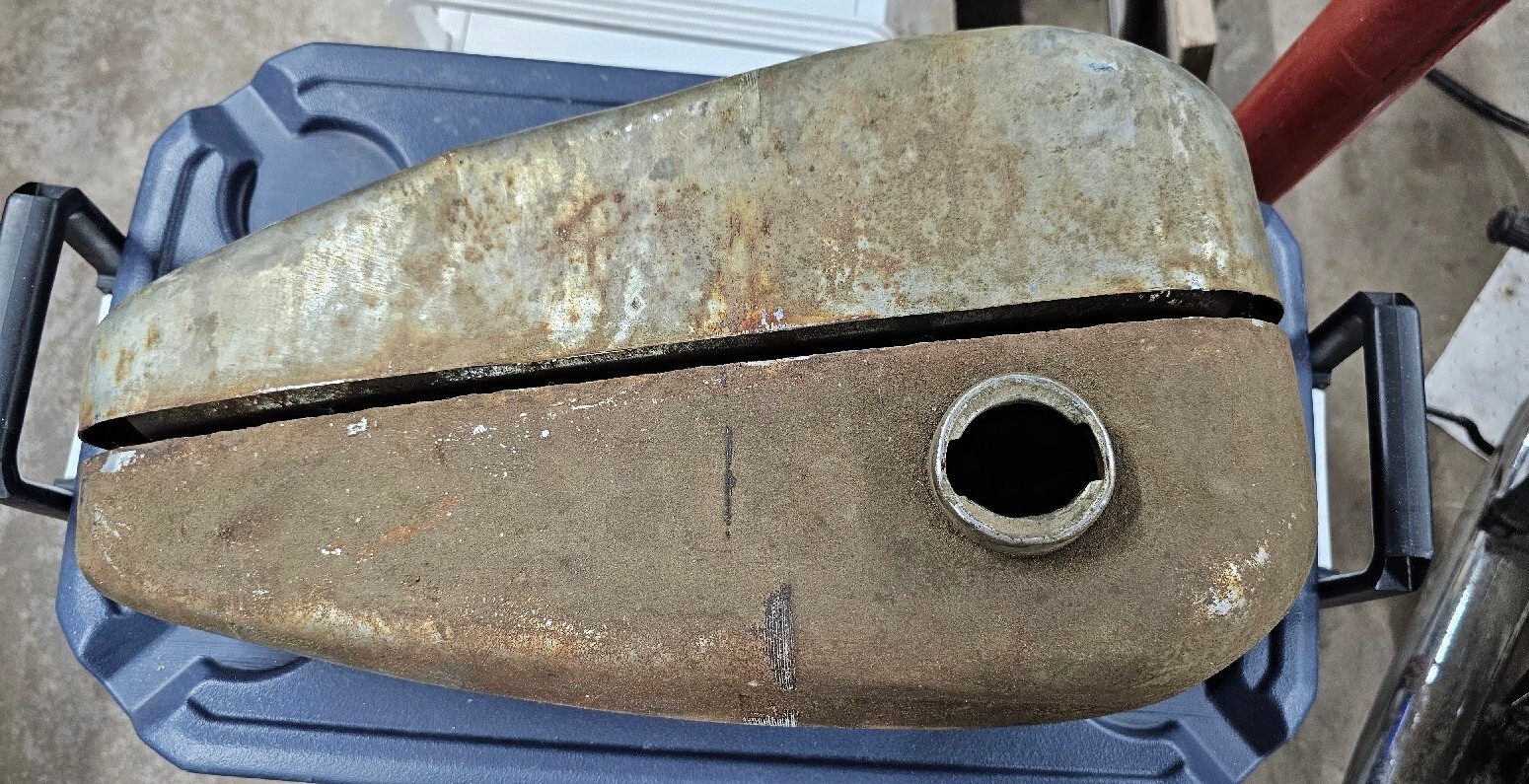 Vintage Marman Twin Schwinn Gas Tank Motorcycle Motorbike Jack Heintz ...