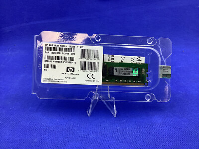 NEW F/S 715282-001 713981-B21 713754-071 HP 4GB 1RX4 PC3-12800R MEMORY ...