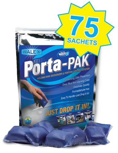 PORTA-PAK express drop-in (75 sachets) cassette toilet chemical BIG ...