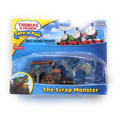 Thomas & Friends Take-N-Play The Scrap Monster 2014 Diecast Train BCW96 ...