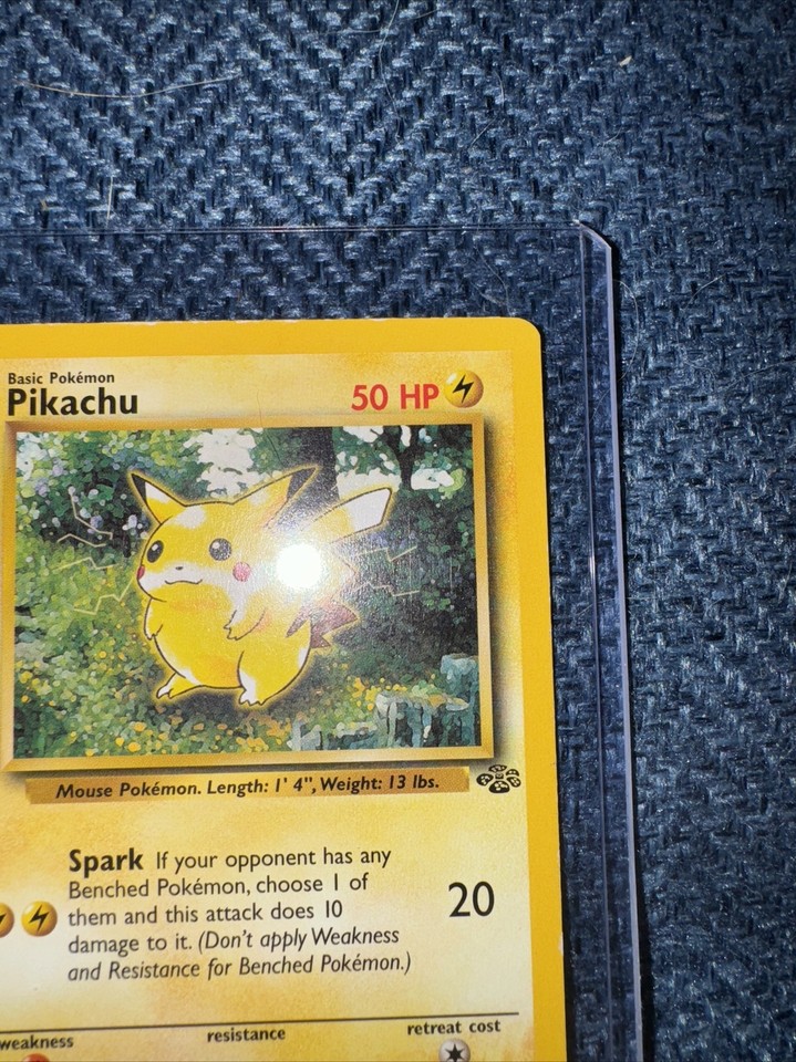 1995 Pikachu Pokemon Card 60/64 Never Played Mint Condition | eBay