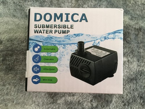 DOMICA Mini Submersible Small Fountain Pump Open Box | eBay