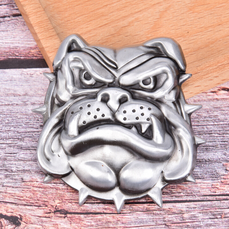 Mens British Bulldog Metal Alloy Belt Buckles Cowboys Punk Fashion ...