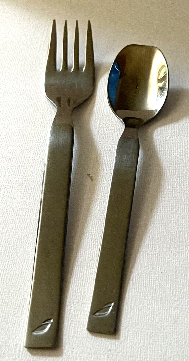 Vintage JAY INOX SPAIN Collectible Baby FORK & SPOON STAINLESS STEEL | eBay