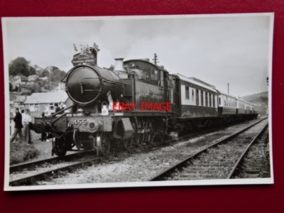 PHOTO GWR CLASS 45XX 2-6-2T LOCO NO 4555 PULLMAN COACHES | eBay UK