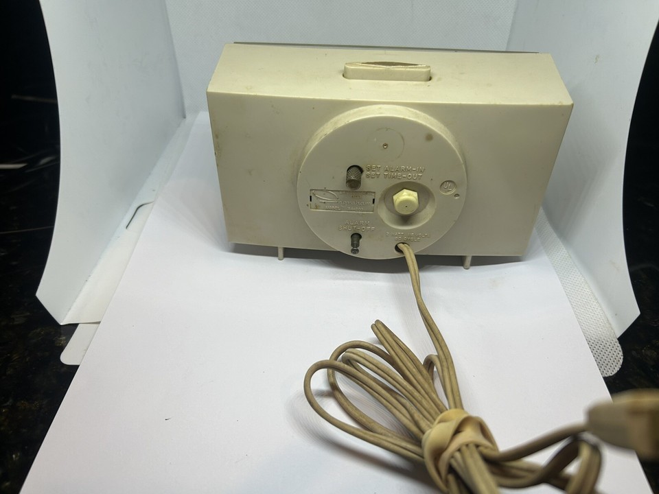 VINTAGE INGRAHAM Bradford MODEL 34-203 ELECTRIC ALARM CLOCK | eBay
