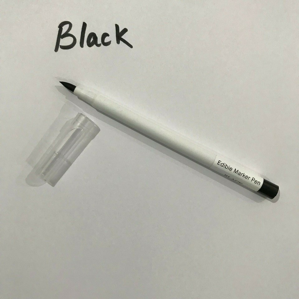 SUGARCRAFT EDIBLE PEN FOOD COLOUR PENS EASY CAKE ART WRITING DRAW ICING ...