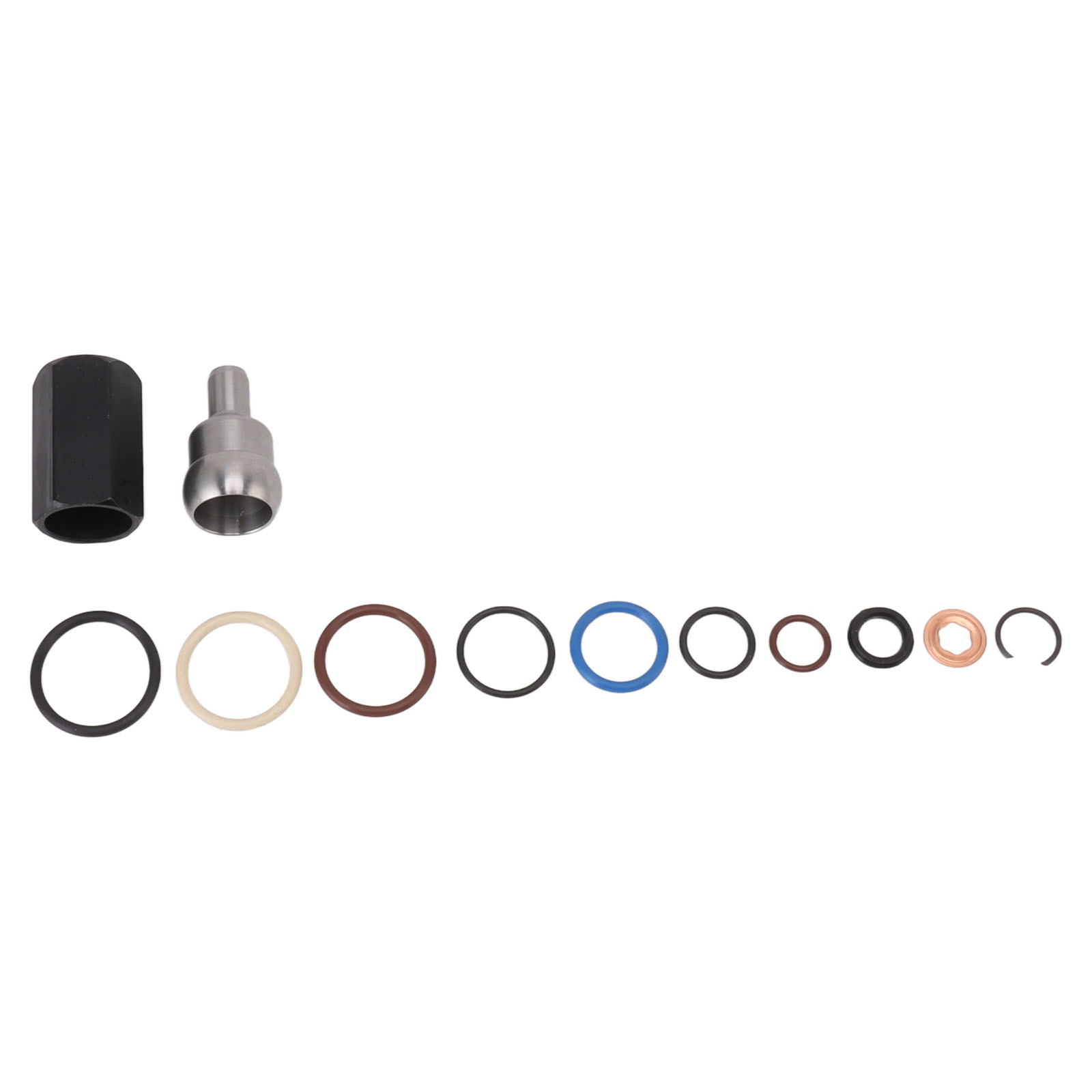 AGS Oil Rail Leak Repair Kit Ball Tube O Rings Injector Seal ...
