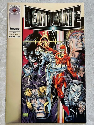 DEATHMATE - PROLOGUE - SILVER FOIL - SEMTEMBER1993 VALIANT IMAGE NM/MT ...