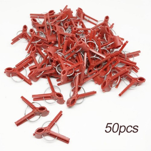 50pcs Plastic Grafting Clips Garden Vegetable Eggplant Vine Clamp ...